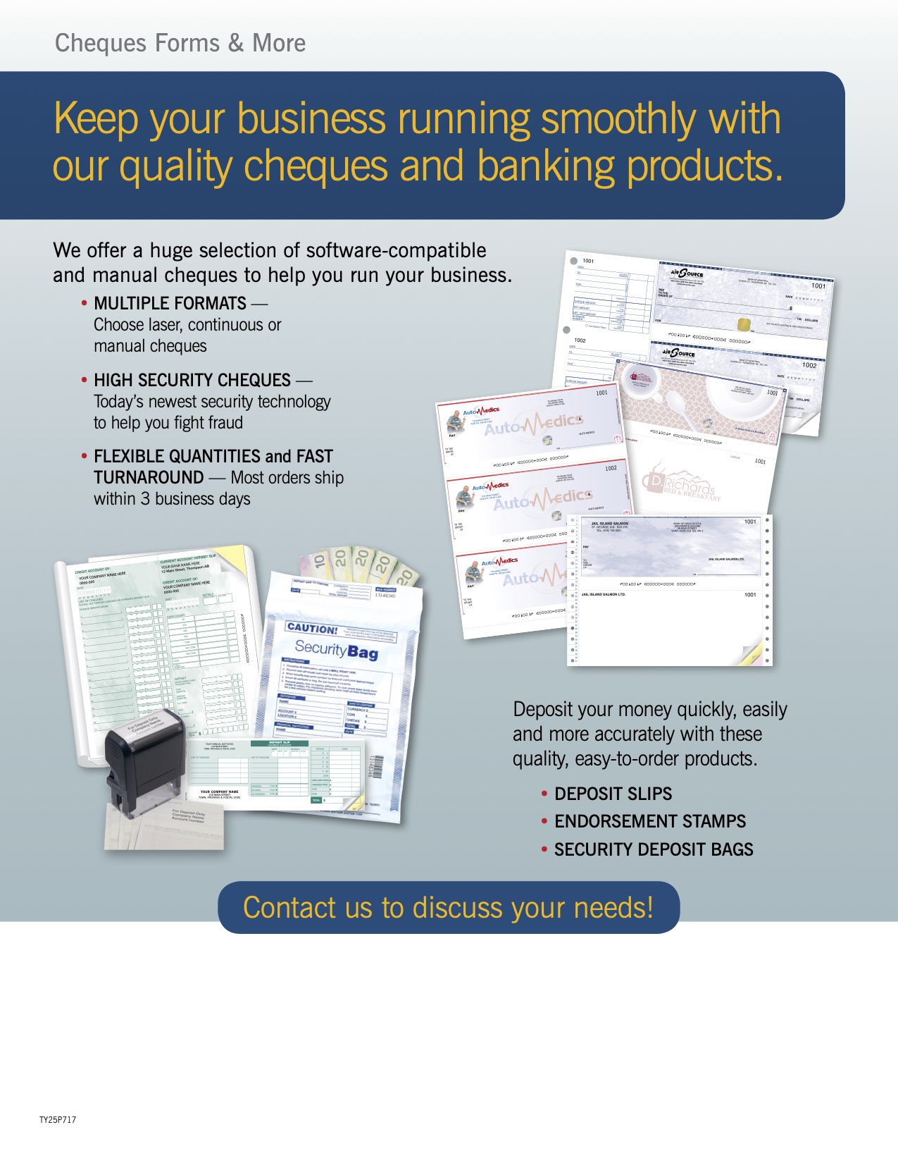 Business Cheques Printing in Vaughan – PM Media Marketing Agency